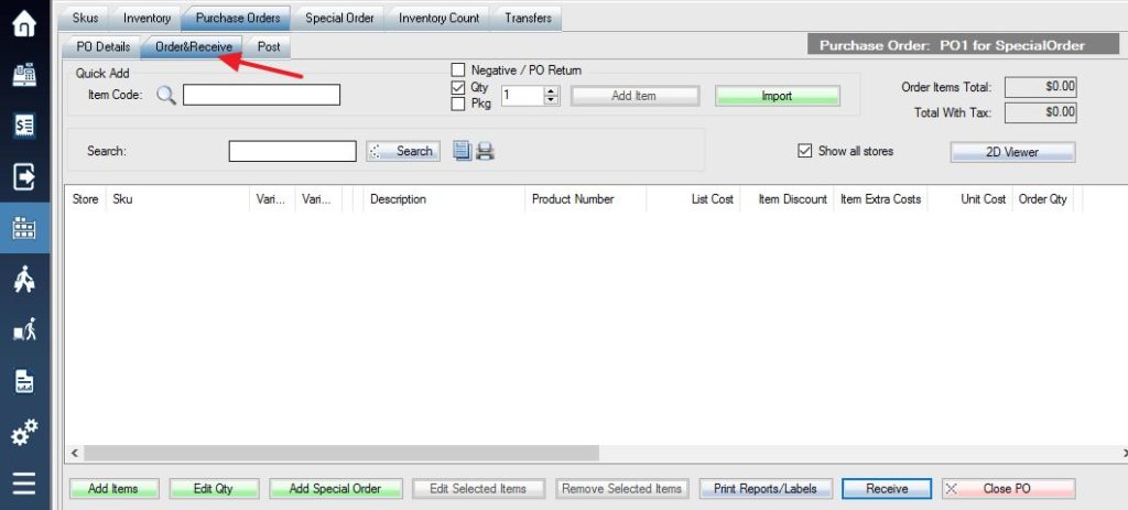 Creating Purchase Orders - WooPOS Support