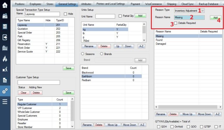 Creating Inventory Adjustment Reasons - WooPOS Support