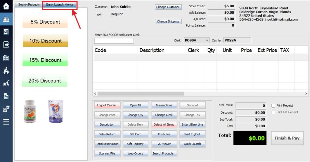 woocommerce-point-of-sale-pos-quick-launch-shortcut-tab - WooPOS Support