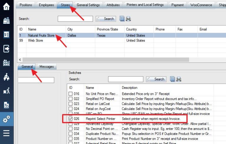 Reprinting Select Printer - WooPOS Support
