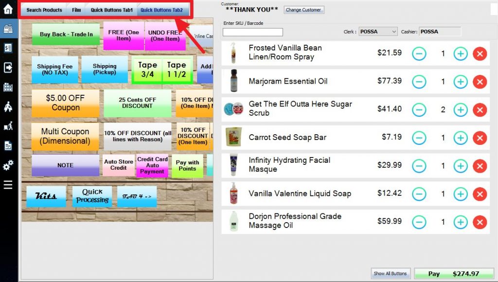 Creating Quick Launch Buttons - WooPOS Support