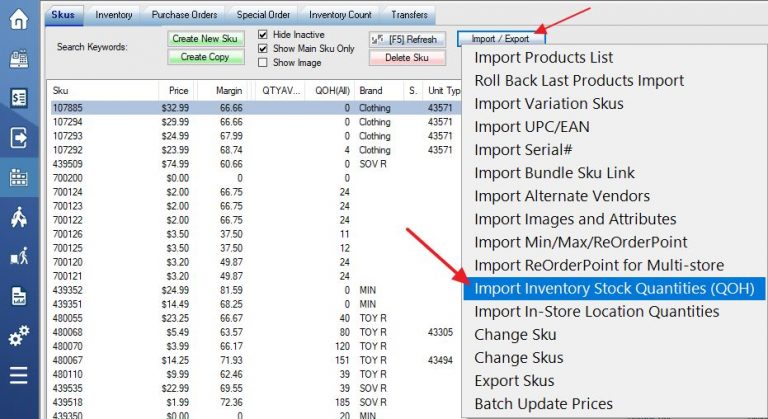 How To Change Inventory Stock Quantities on Android Phone/Scanner - WooPOS Support